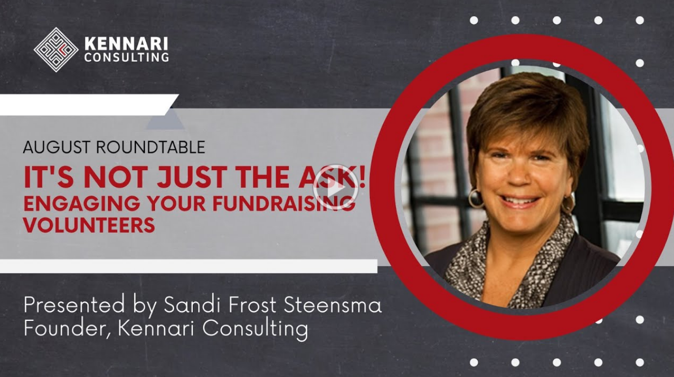 WEBINAR: It's Not Just the Ask! - Kennari Fundkit